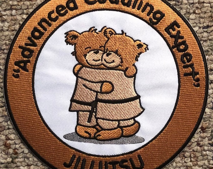 Jiu Jitsu Patch advanced Cuddling Expert BJJ Patch - Etsy