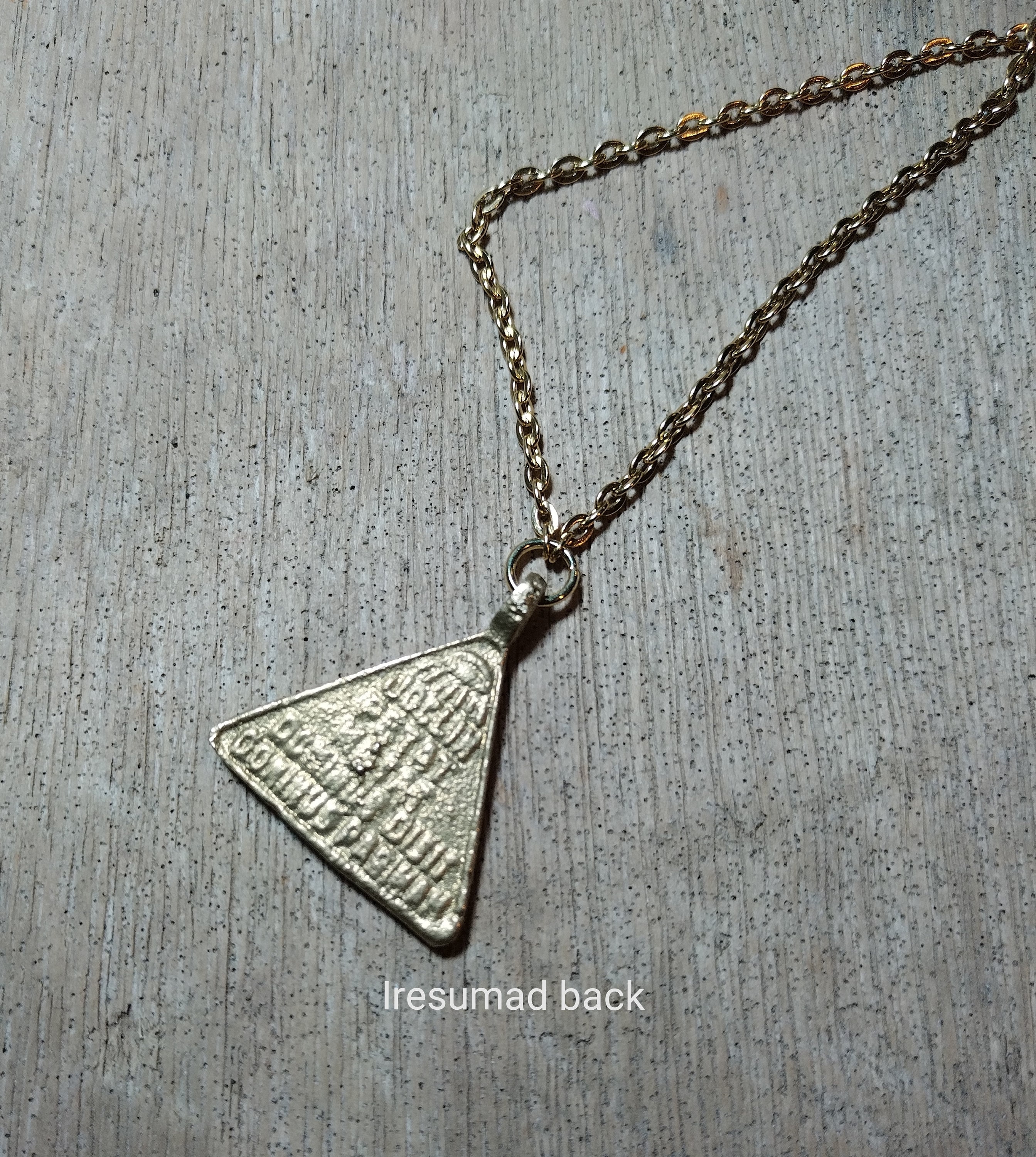 Agimat Chain Necklace/ Sator Trespico /eye of Providence - Etsy
