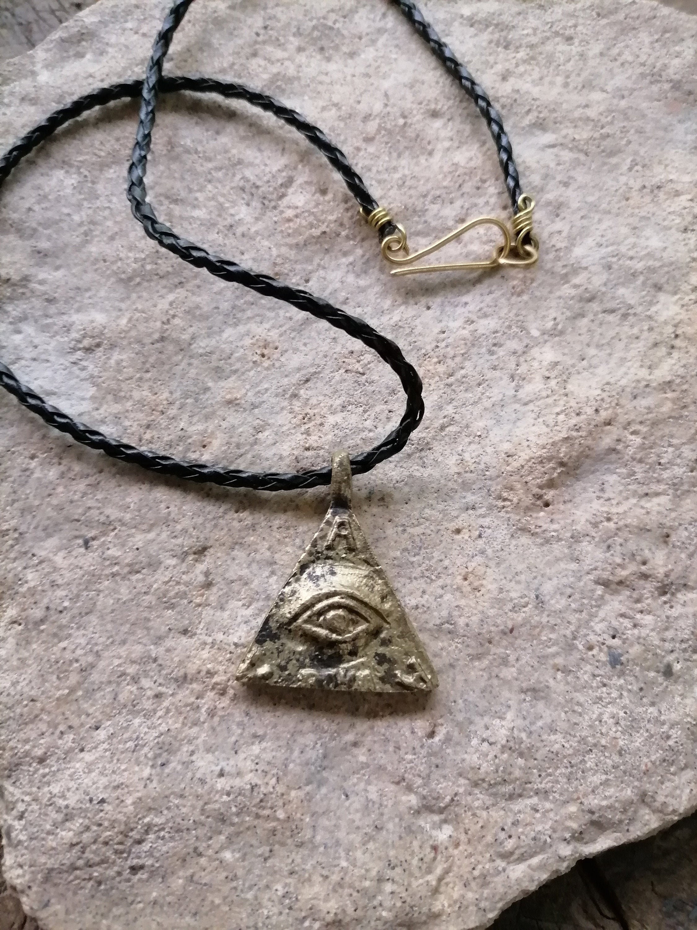 Eye of Providence Charm/all-seeing Eye/trespico/agimat/mata Ng Patnubay ...