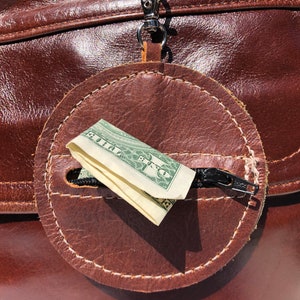 Leather Keychain Coin Purse Leather Ear Pod Case Coin Pouch - Etsy