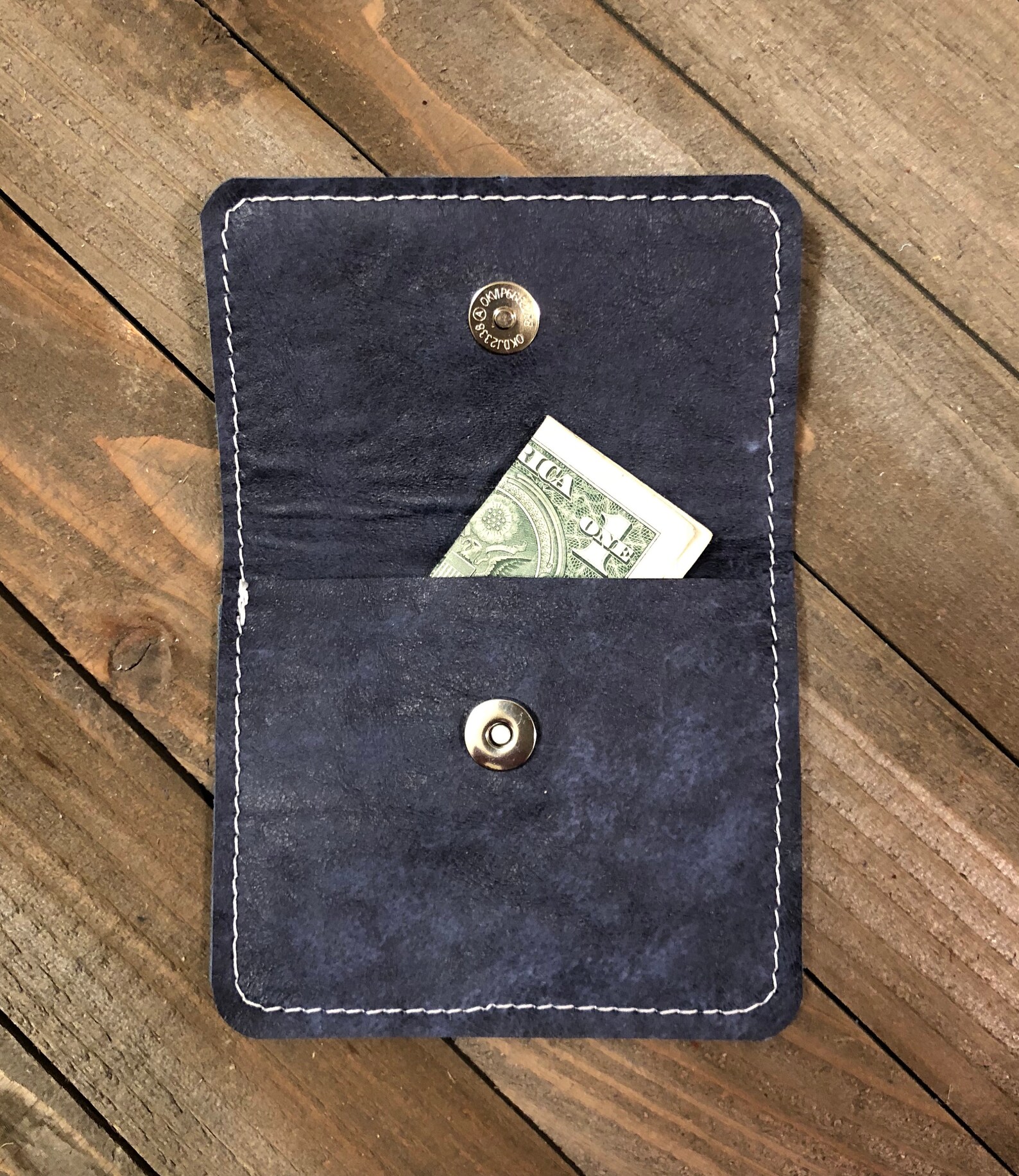 Genuine Leather Coin Purse, Western Genuine Leather Business Card ...