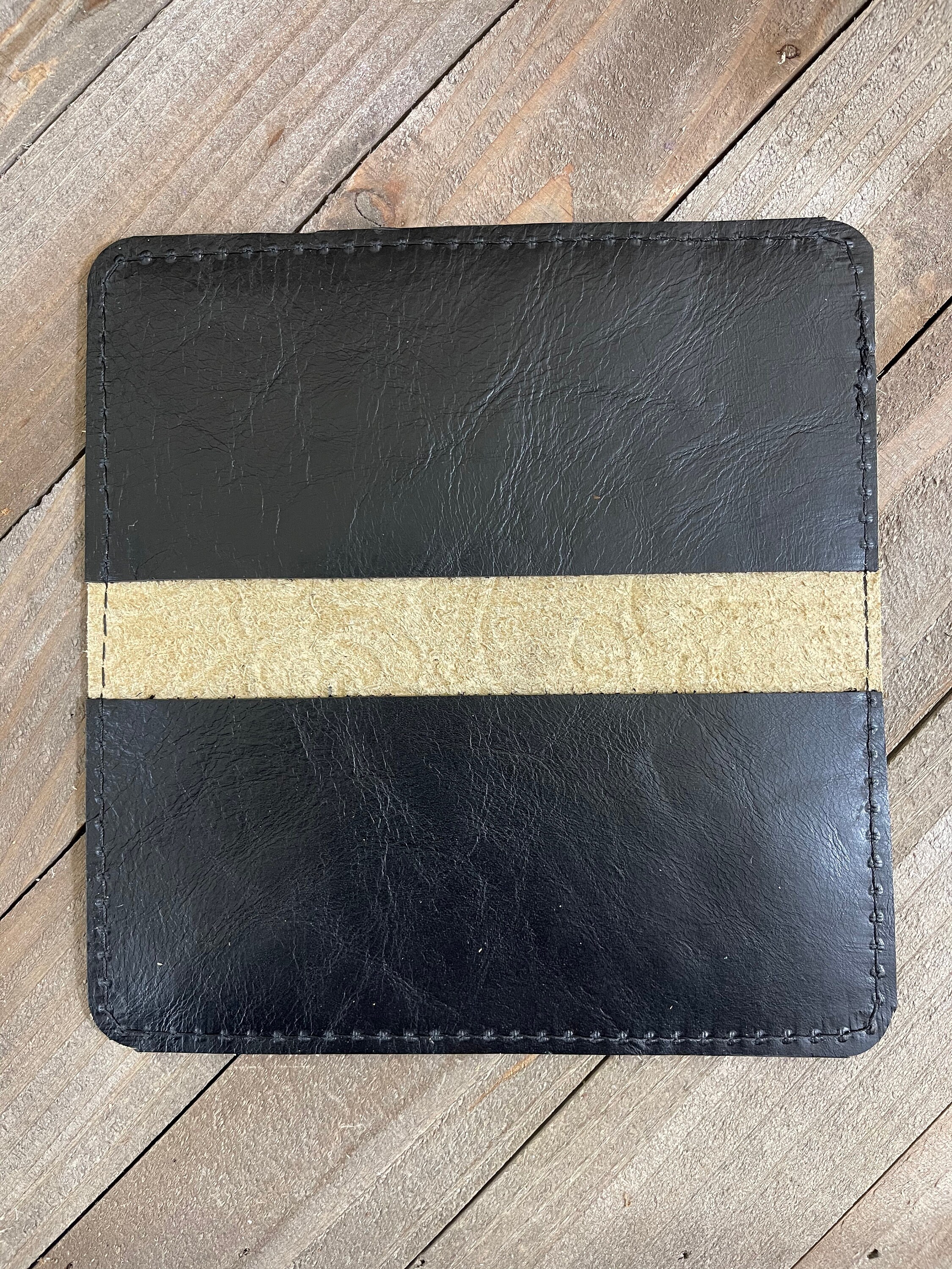 Rose Leather Checkbook Cover Blue and White Leather Checkbook - Etsy