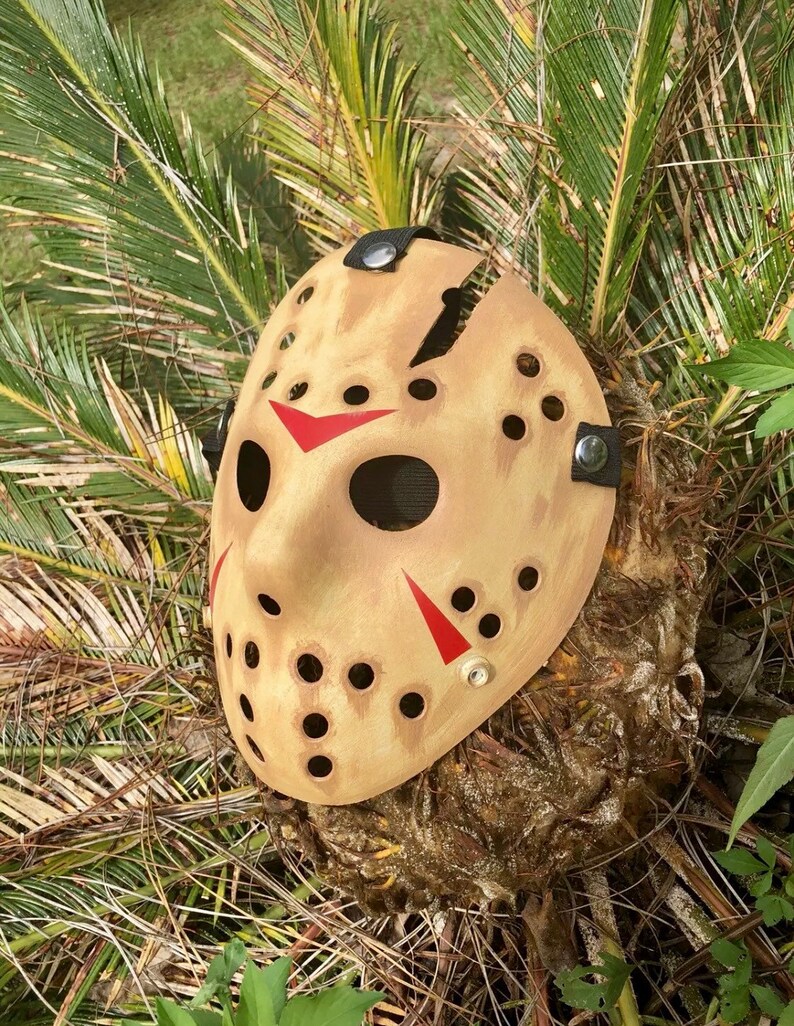 Jason Voorhees Weathered Mask | Etsy