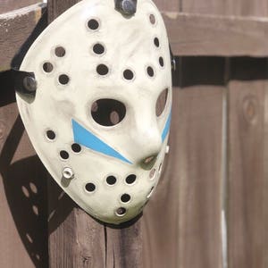 Custom Hand Painted Part 5 Jason Mask - Etsy