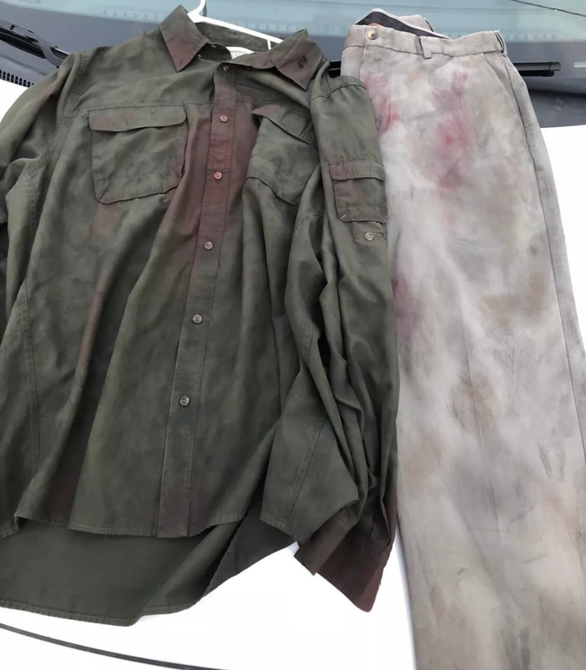 Custom Hand Painted Part 4 Jason Costume Set- 2 Pcs PLEASE READ ...