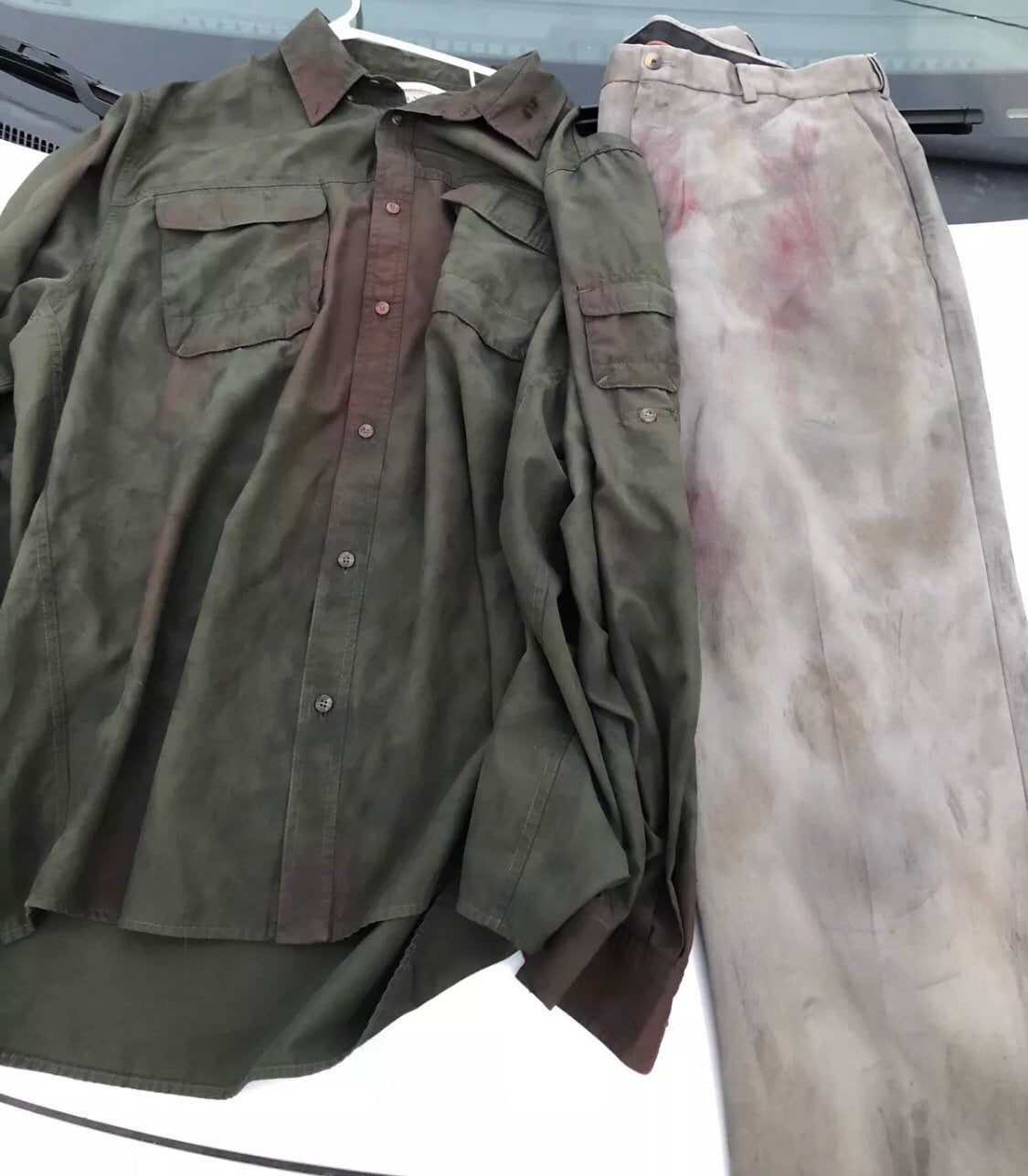 Custom Hand Painted Part 4 Jason Costume Set- 2 Pcs PLEASE READ ...