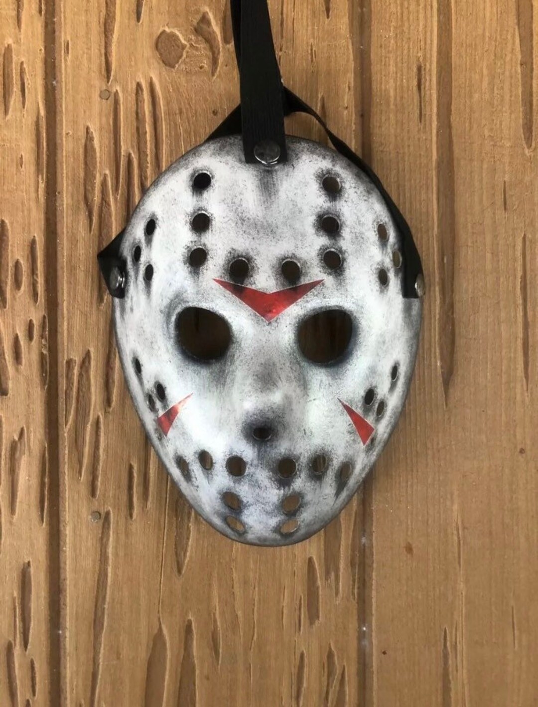 Dirty Gray Stone Jason Mask - Etsy