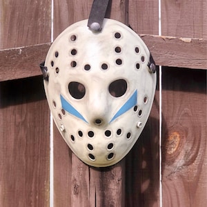 Custom Hand Painted Part 5 Jason Mask - Etsy