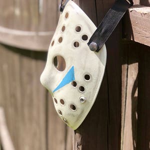 Custom Hand Painted Part 5 Jason Mask - Etsy