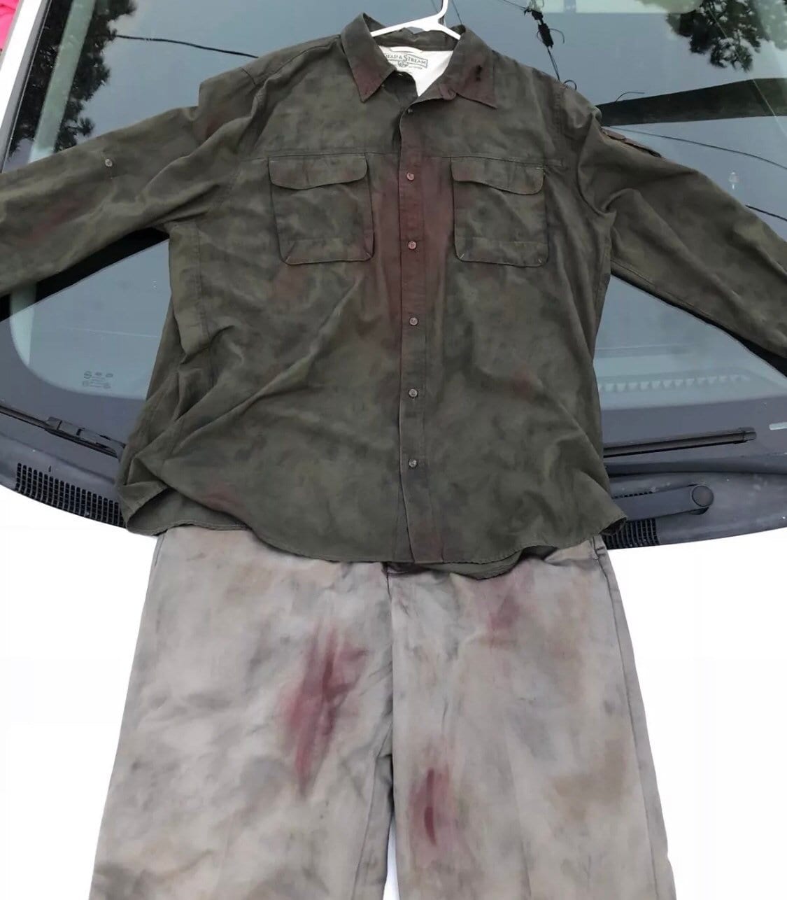 Custom Hand Painted Part 4 Jason Costume Set 2 Pcs PLEASE - Etsy