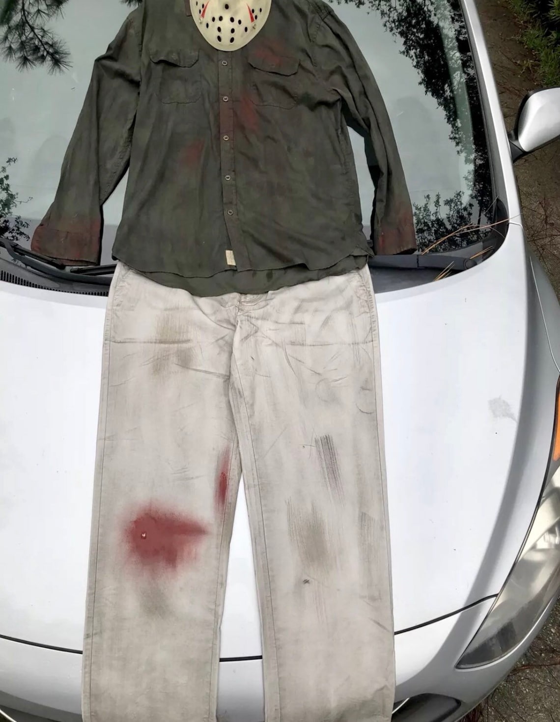 Custom Hand Painted Part 3 Jason Costume Set PLEASE READ - Etsy