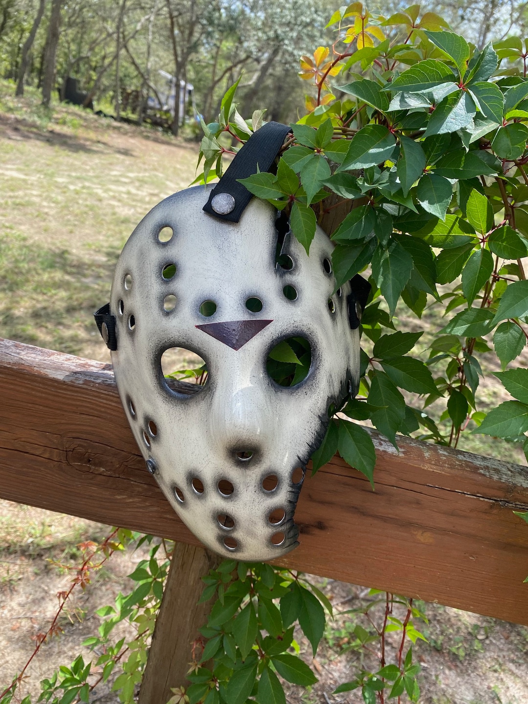 Friday the 13th Part 7 Jason Voorhees Mask - Gray - Etsy