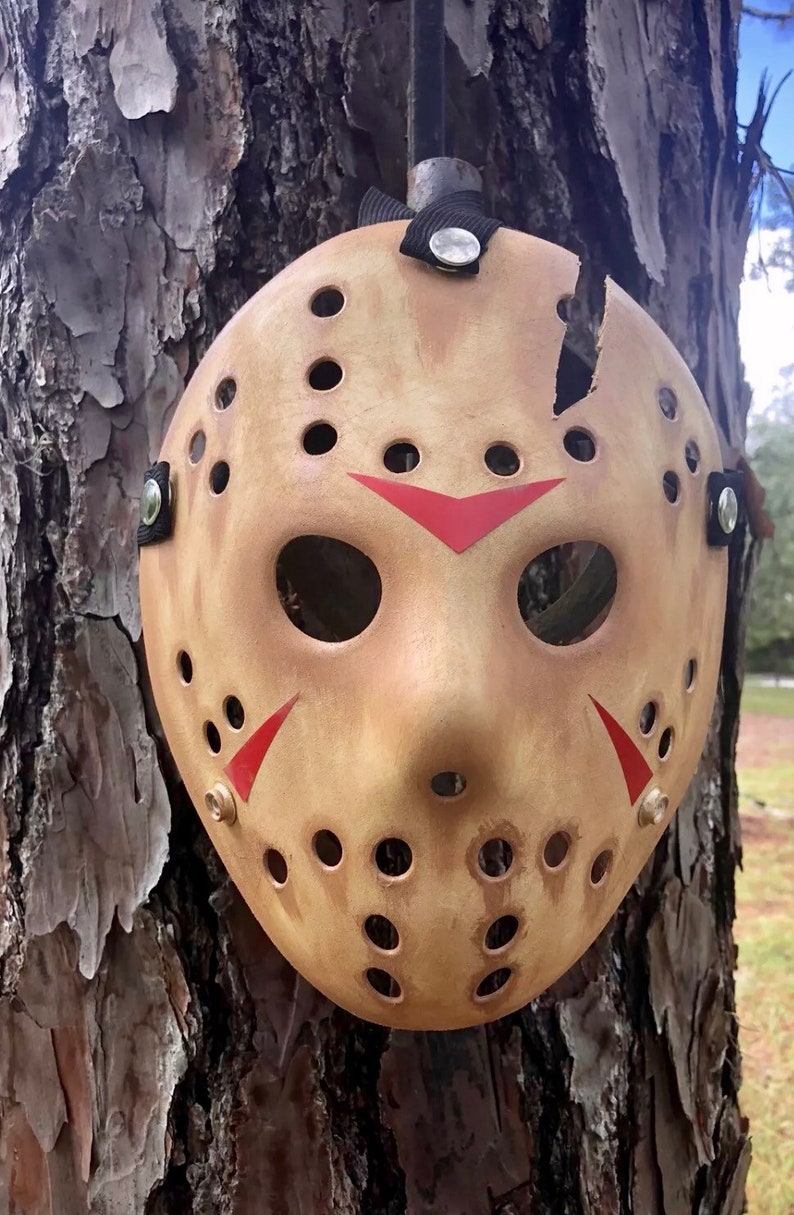 Jason Voorhees Weathered Mask - Etsy