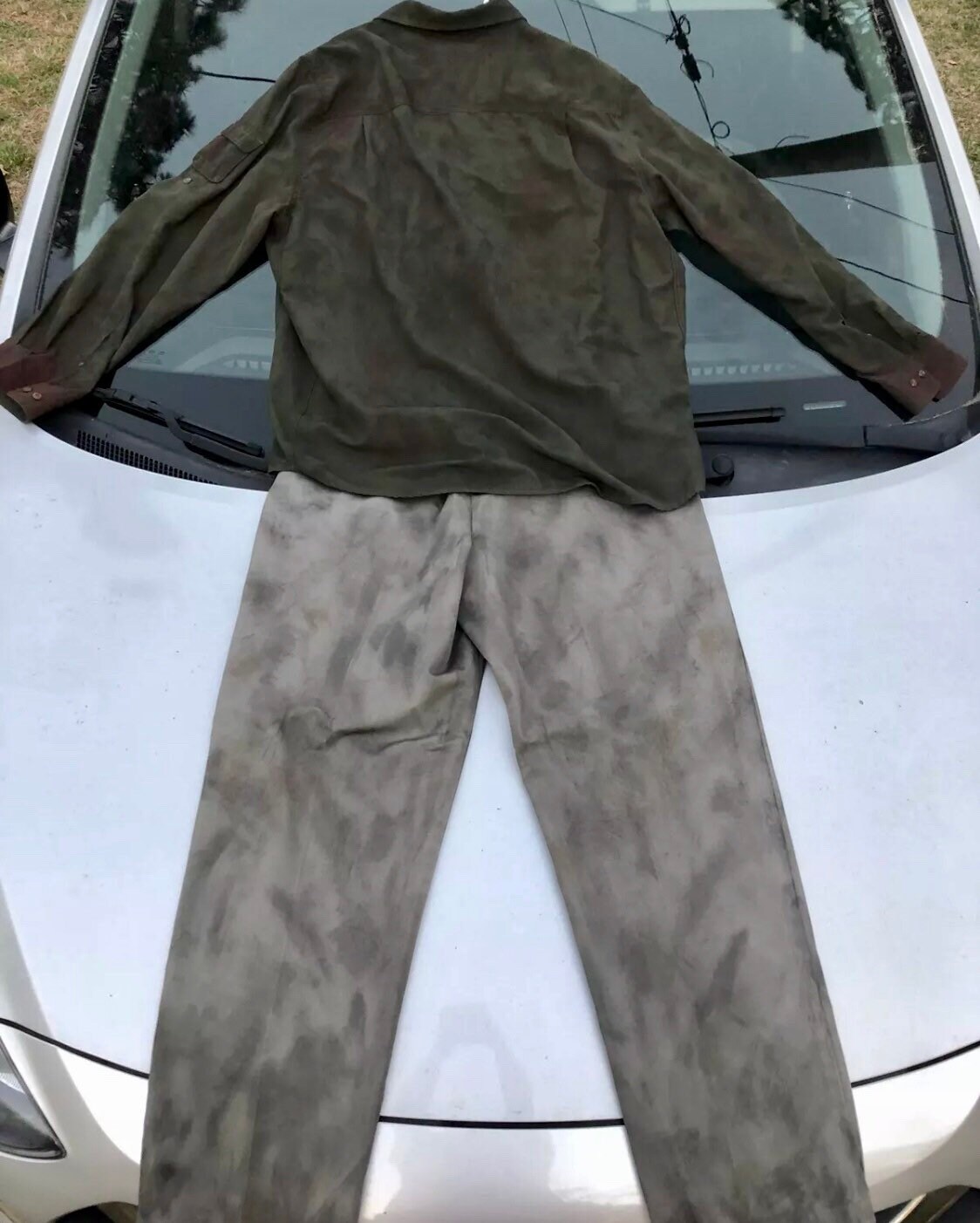 Custom Hand Painted Part 4 Jason Costume Set 2 Pcs PLEASE - Etsy