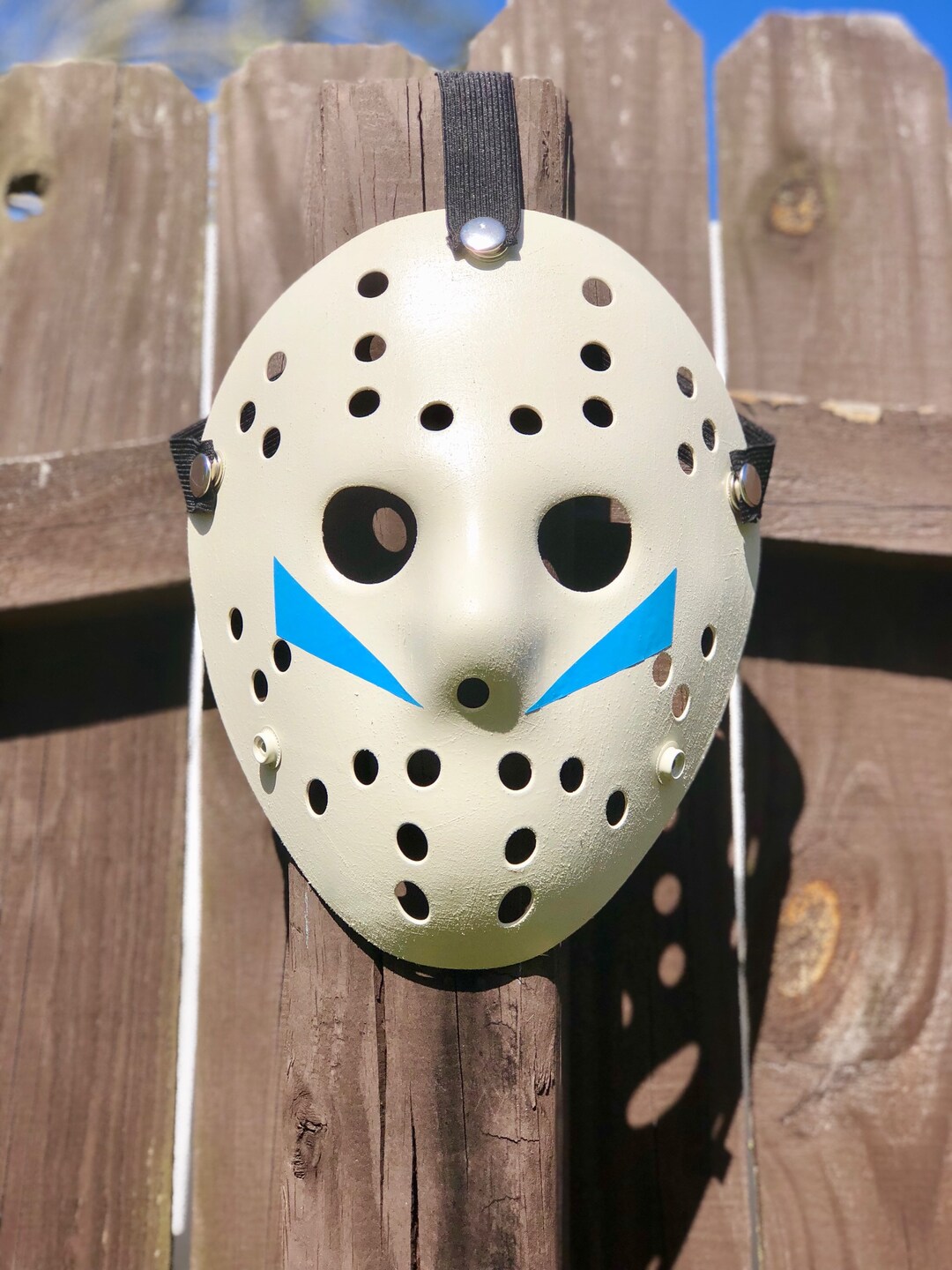 Custom Hand Painted Part 5 Jason Mask - Etsy