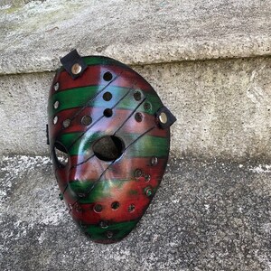 Custom Freddy Vs Jason Mask Hand Painted - Etsy