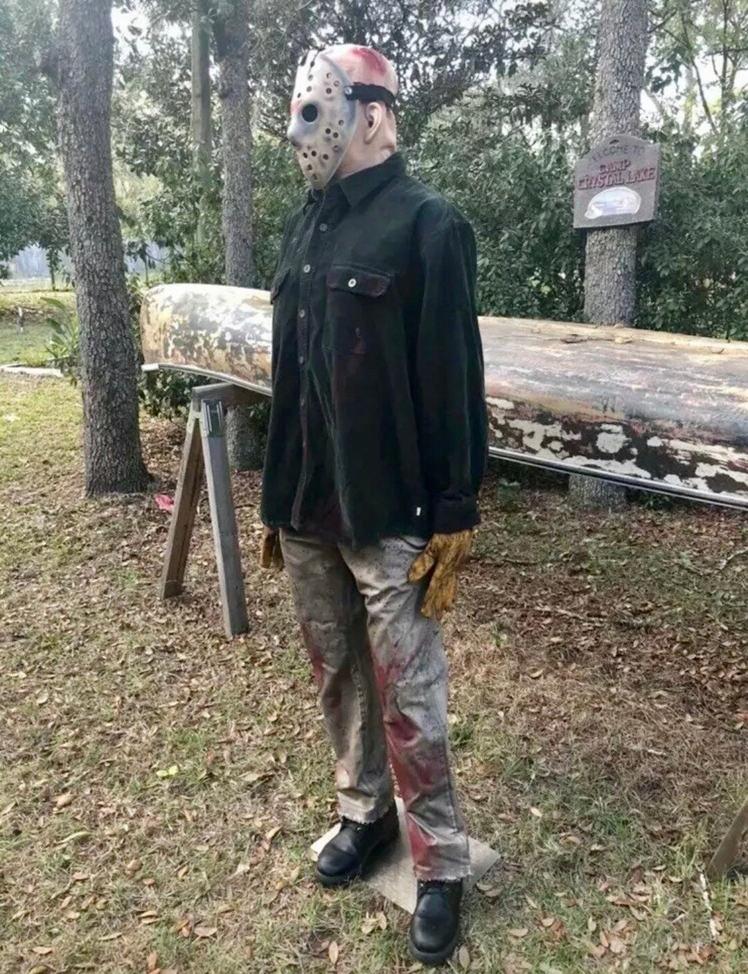 Jason Voorhees Part 6 Costume 2pc Set - Read Description - Etsy