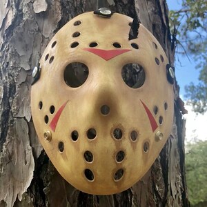 Jason Voorhees Weathered Mask - Etsy Canada