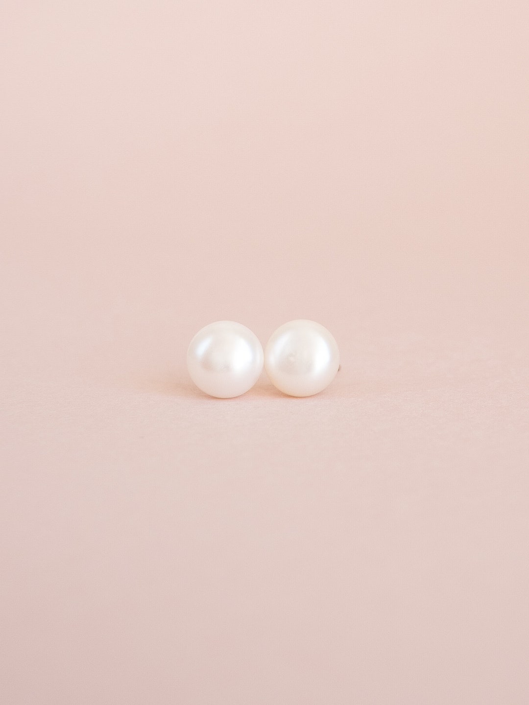 Real Pearl Stud Earrings With Silver Posts, Minimalist Jewelry Gift - Etsy Real Pearl Stud Earrings With Silver Posts, Minimalist Jewelry Gift - Etsy