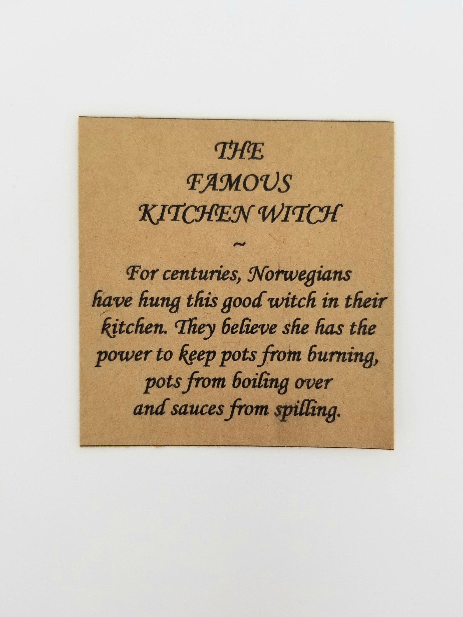 Norwegian Kitchen Witch Retro Fun Flowered Pattern in Gray - Etsy