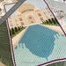 Taj Mahal C2C Crochet Pattern | India Blanket Graphgan | Landmark ...