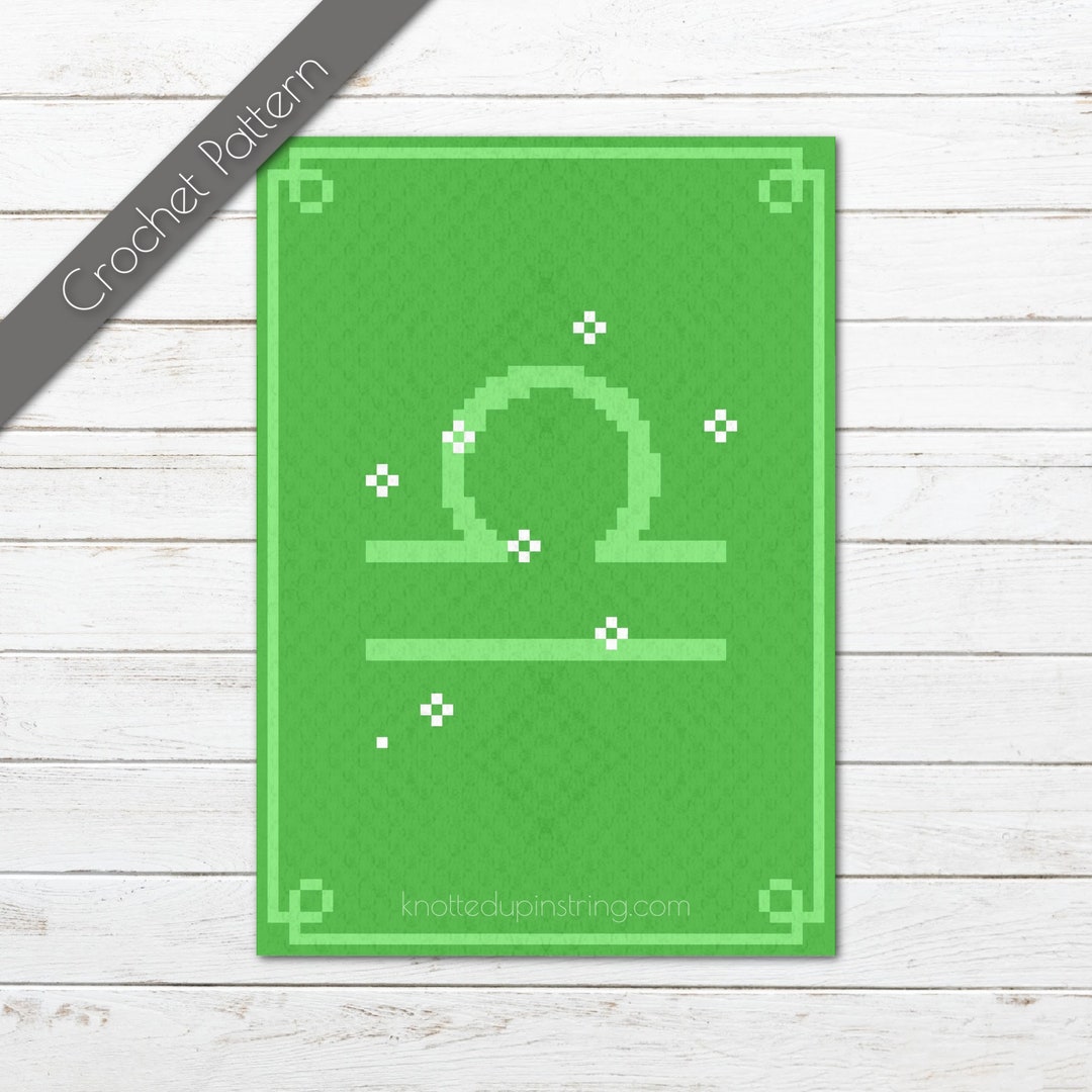 Libra C2C Crochet Pattern | Zodiac Blanket | Astrology Graphgan | Libra ...