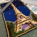 Eiffel Tower C2C Crochet Pattern Paris Graphgan Blanket Travel Afghan ...