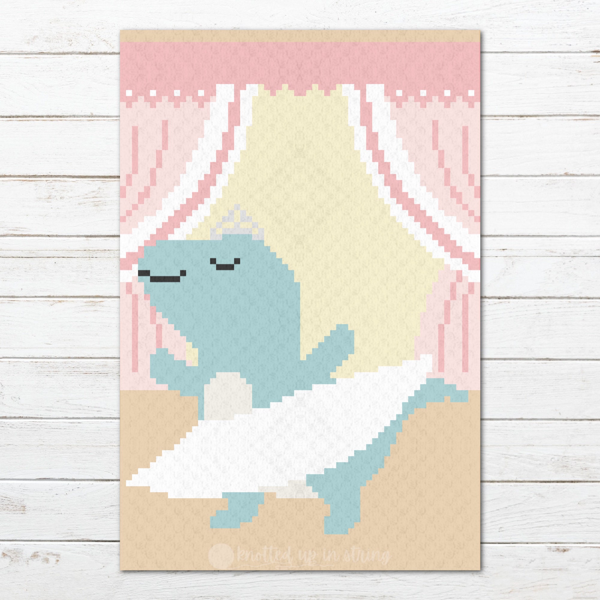 Ballerina Dinosaur C2C Crochet Pattern, Dancing Dino Corner to Corner ...