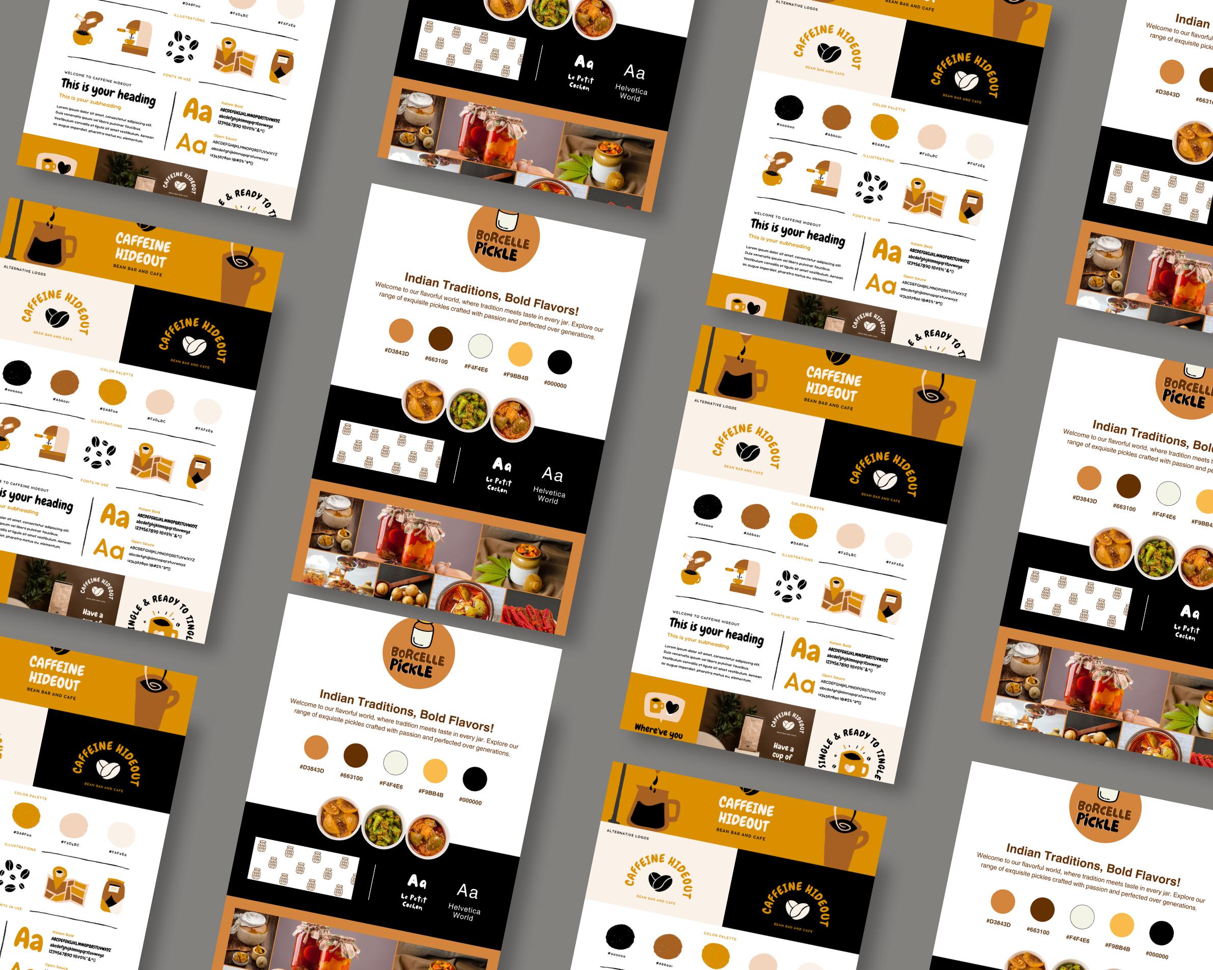 Brand Board Template Bundle for Brand Strategists Editable Canva ...