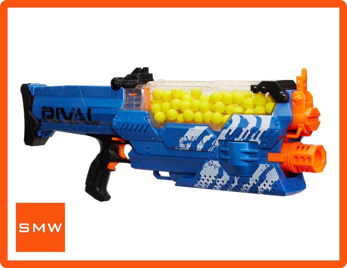 Modified Nerf Rival Nemesis Lipo Mod Blue - Etsy