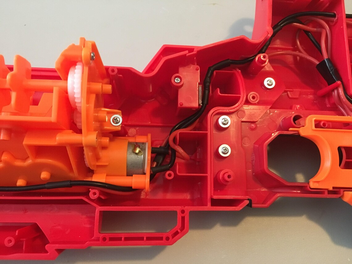 Nerf Rival Nemesis Lipo Mod Red - Etsy