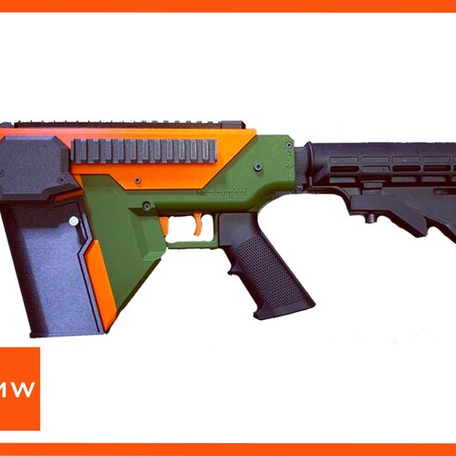 HIGHLY Modified Custom Nerf Hummingbird Blaster From PDK Films | Etsy