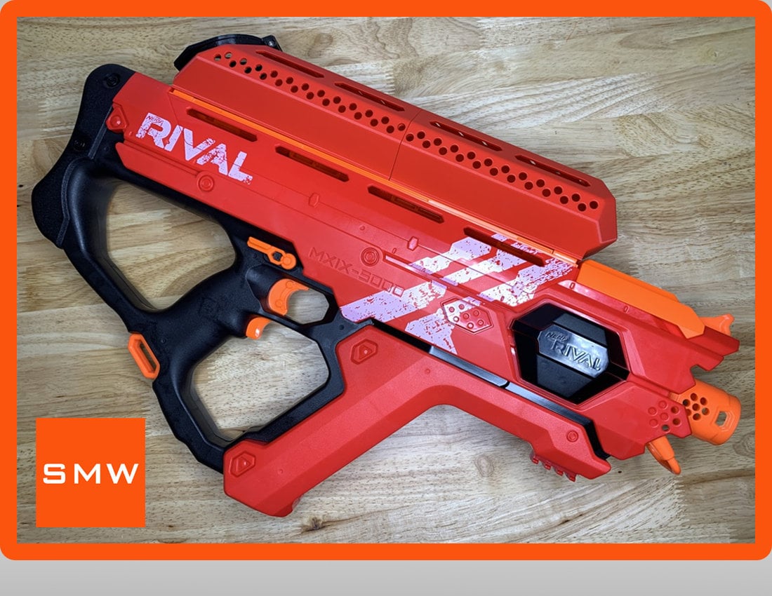 Nerf Rival Perses Lipo Mod Red | Etsy Canada