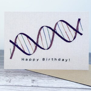 DNA Happy Birthday Greeting Card - Multiple - Etsy