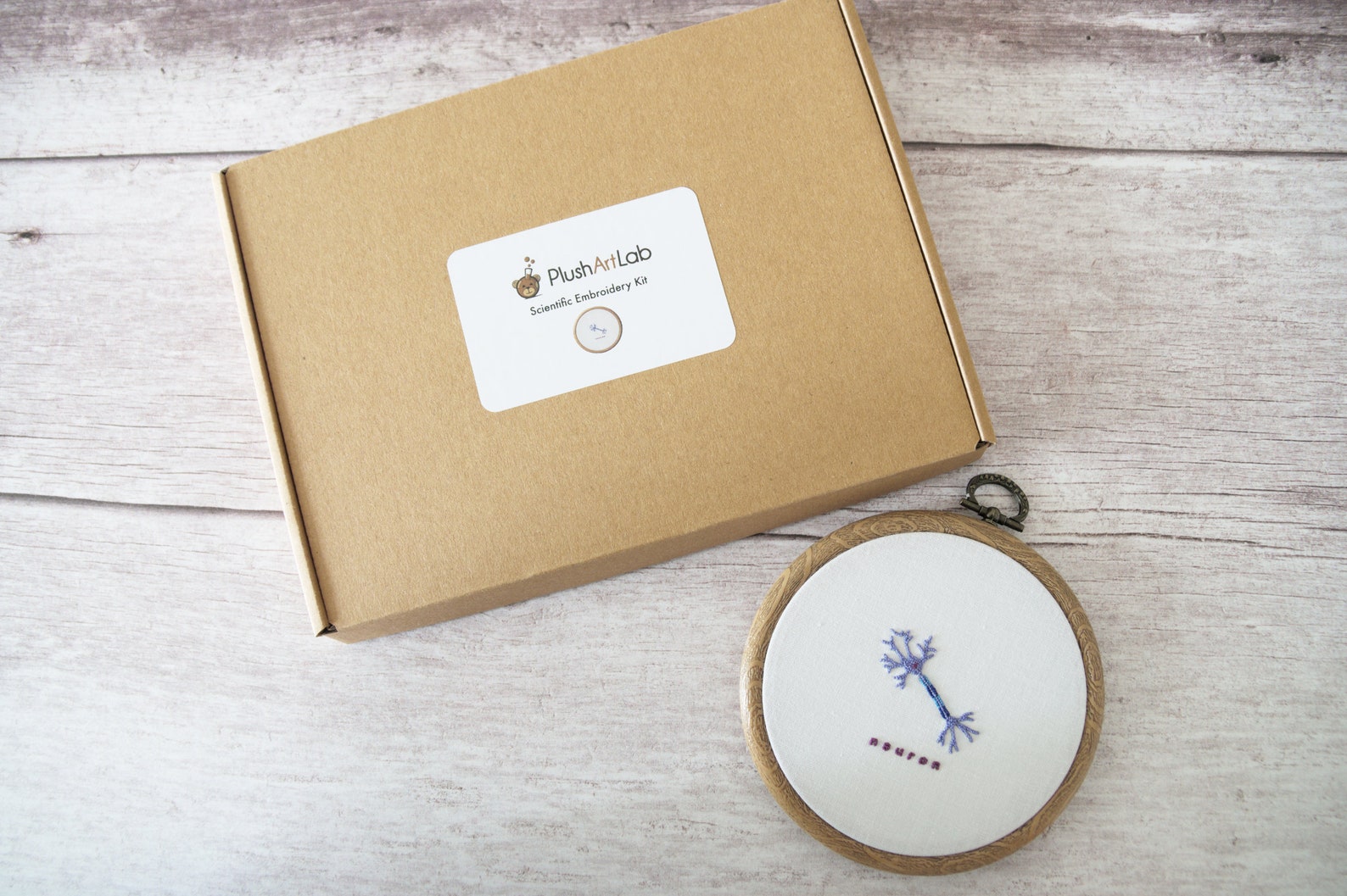 Neuron DIY Scientific Hand Embroidery Kit Beginner Level - Etsy