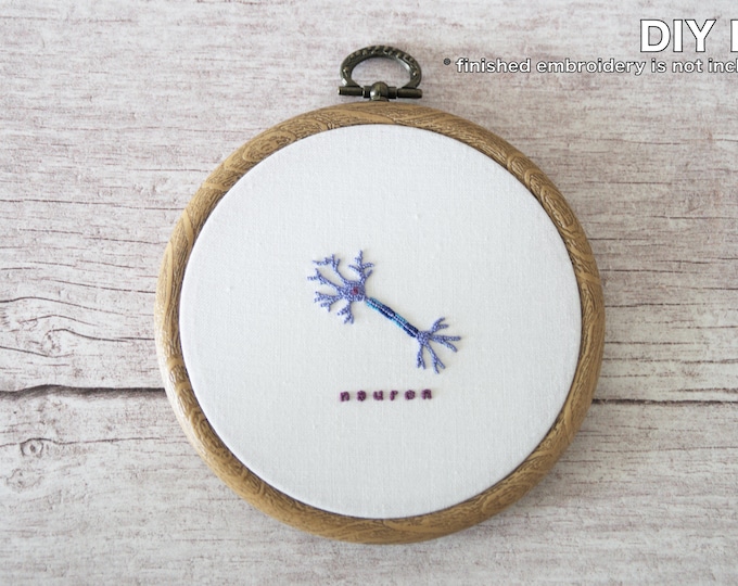 Neuron DIY Scientific Hand Embroidery Kit Beginner Level - Etsy