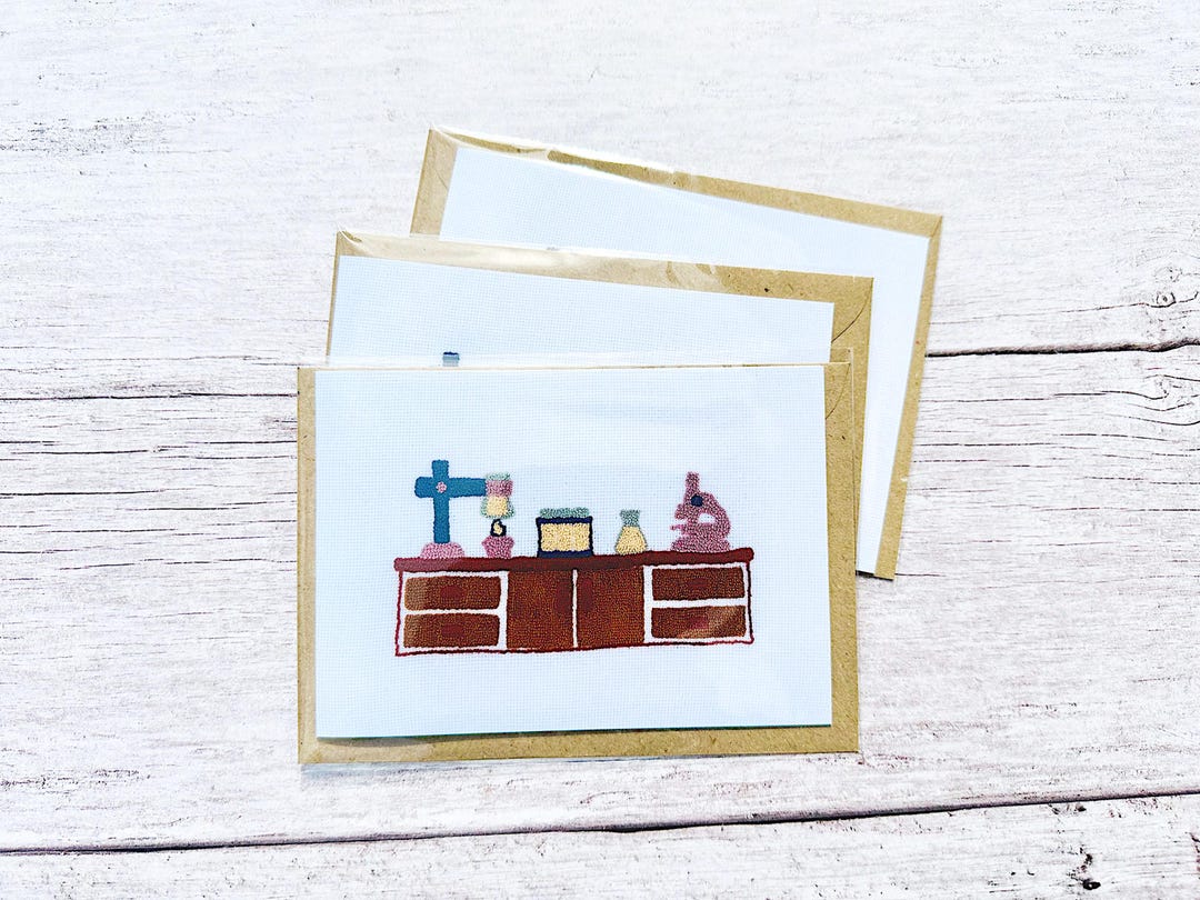 Lab Bench Greeting Cards - Multiple - Etsy