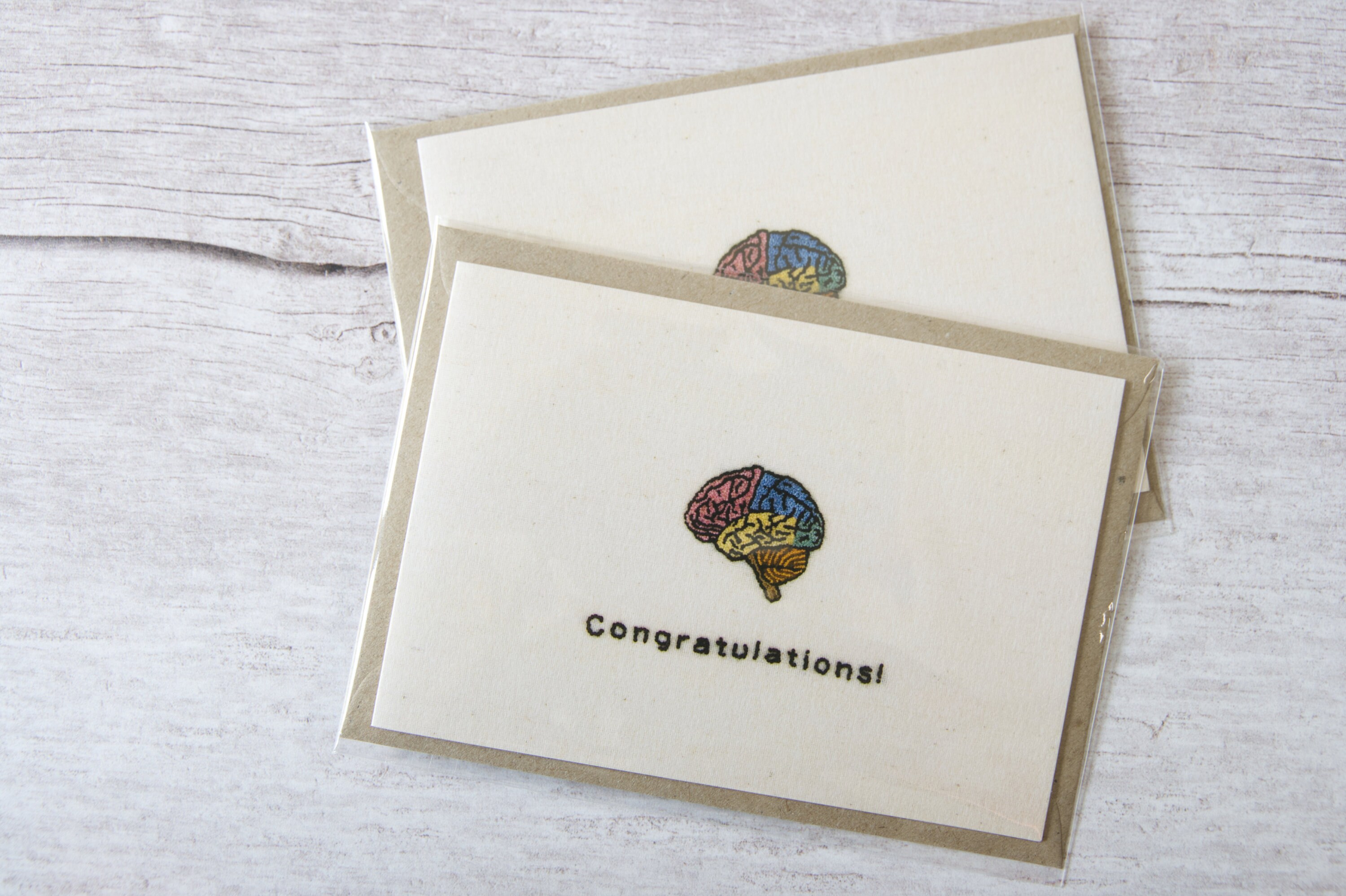 Brain Anatomy Congratulations Greeting Card Single - Etsy UK