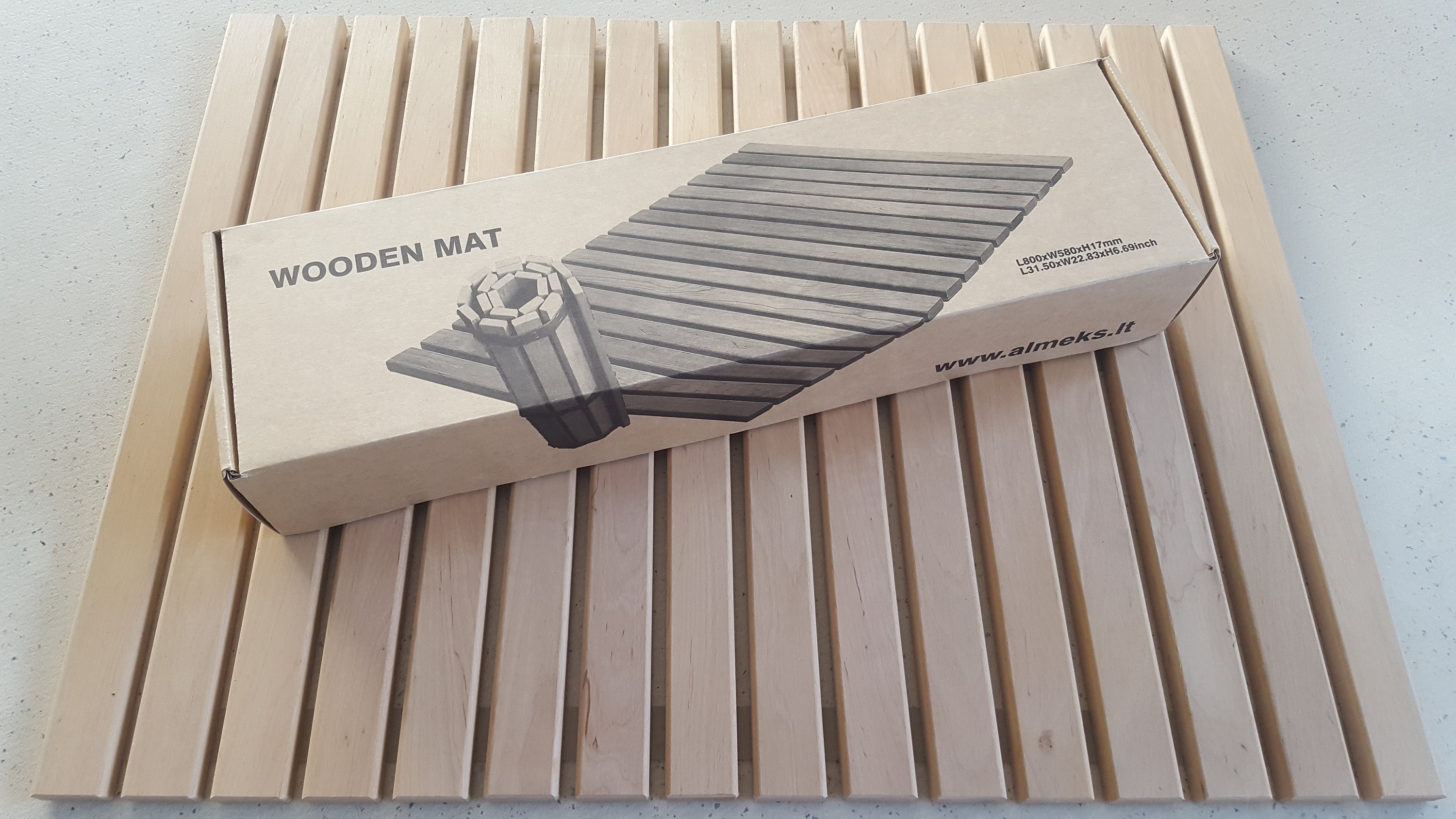 Alder Wood Mat/ Smart Roll-on Wooden Mat - Etsy