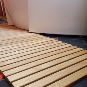 Alder Wood Mat/ Smart Roll-on Wooden Mat - Etsy