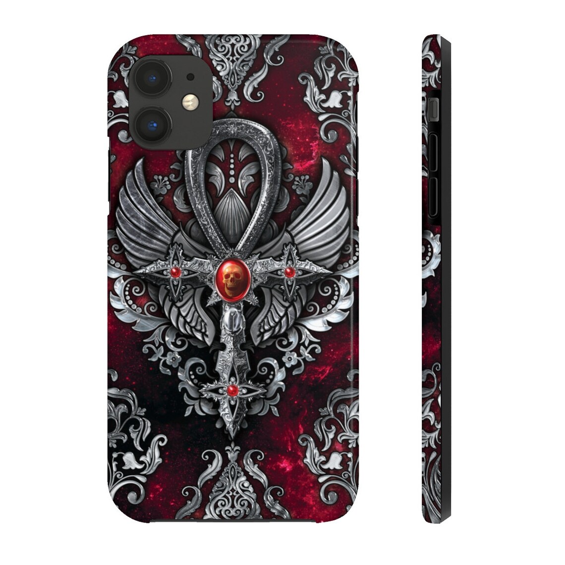 Goth Phone Case Ankh iPhone Case 6 7 8 X Plus XR XS | Etsy