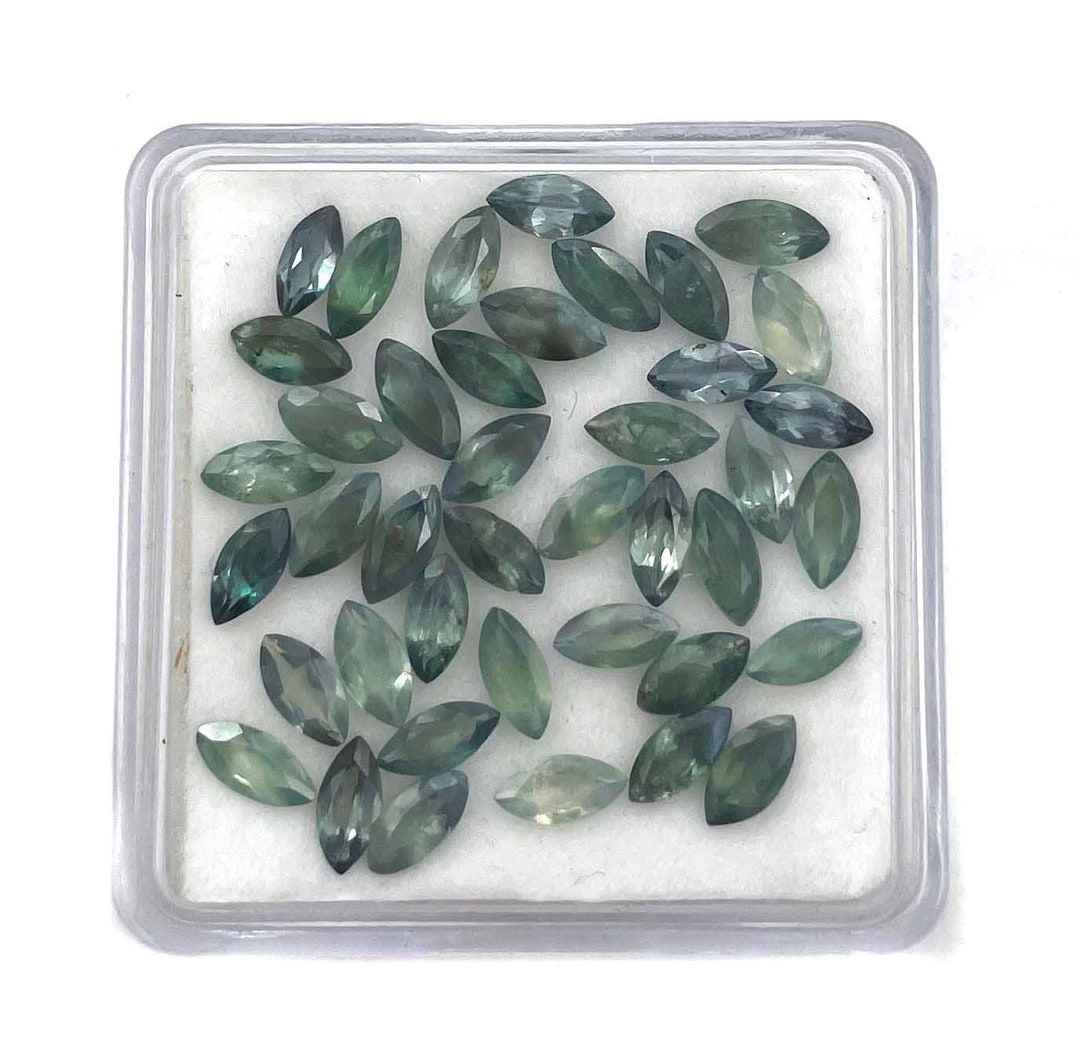 Natural Alexandrite Marquise Cut Loose Gemstone Lot 9 Pcs 36 MM 2 CT ...