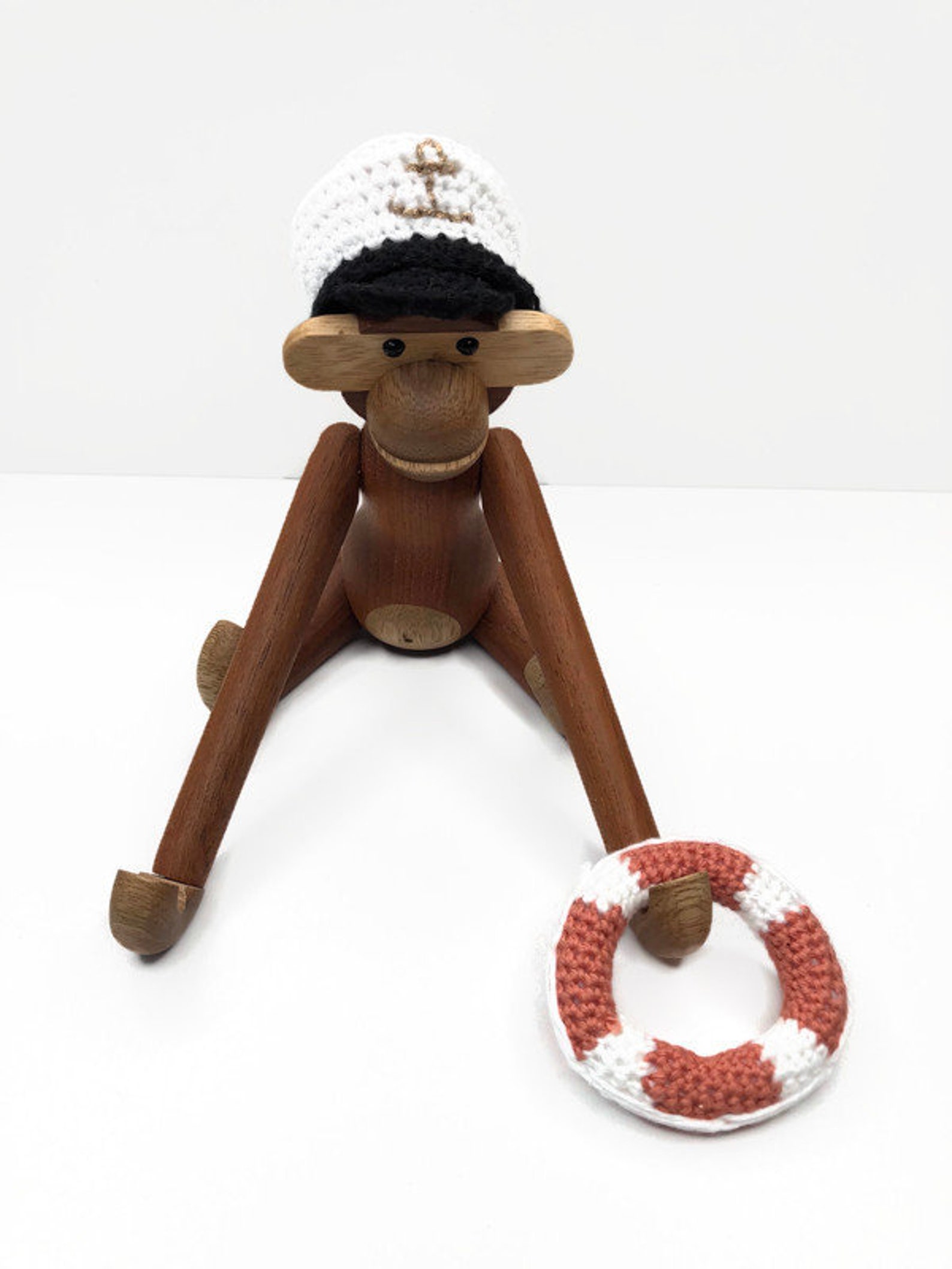 Kay Bojesen Crochet Sailer Captain Outfit Crochet hat and - Etsy