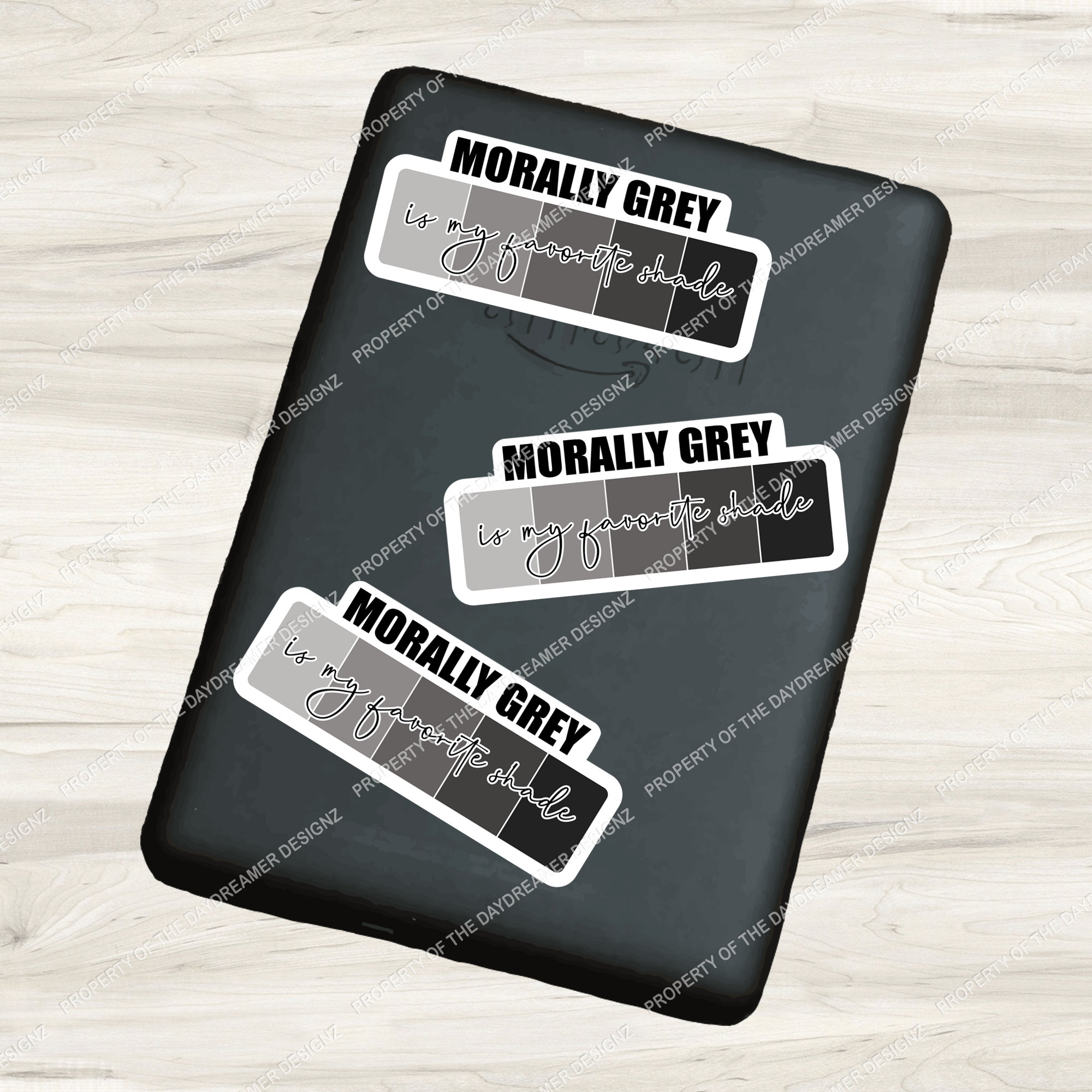 Morally Grey is My Favorite Shade | Book Sticker | Bookish | Romance ...