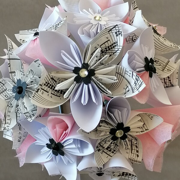 Origami Flower Bouquet - Etsy