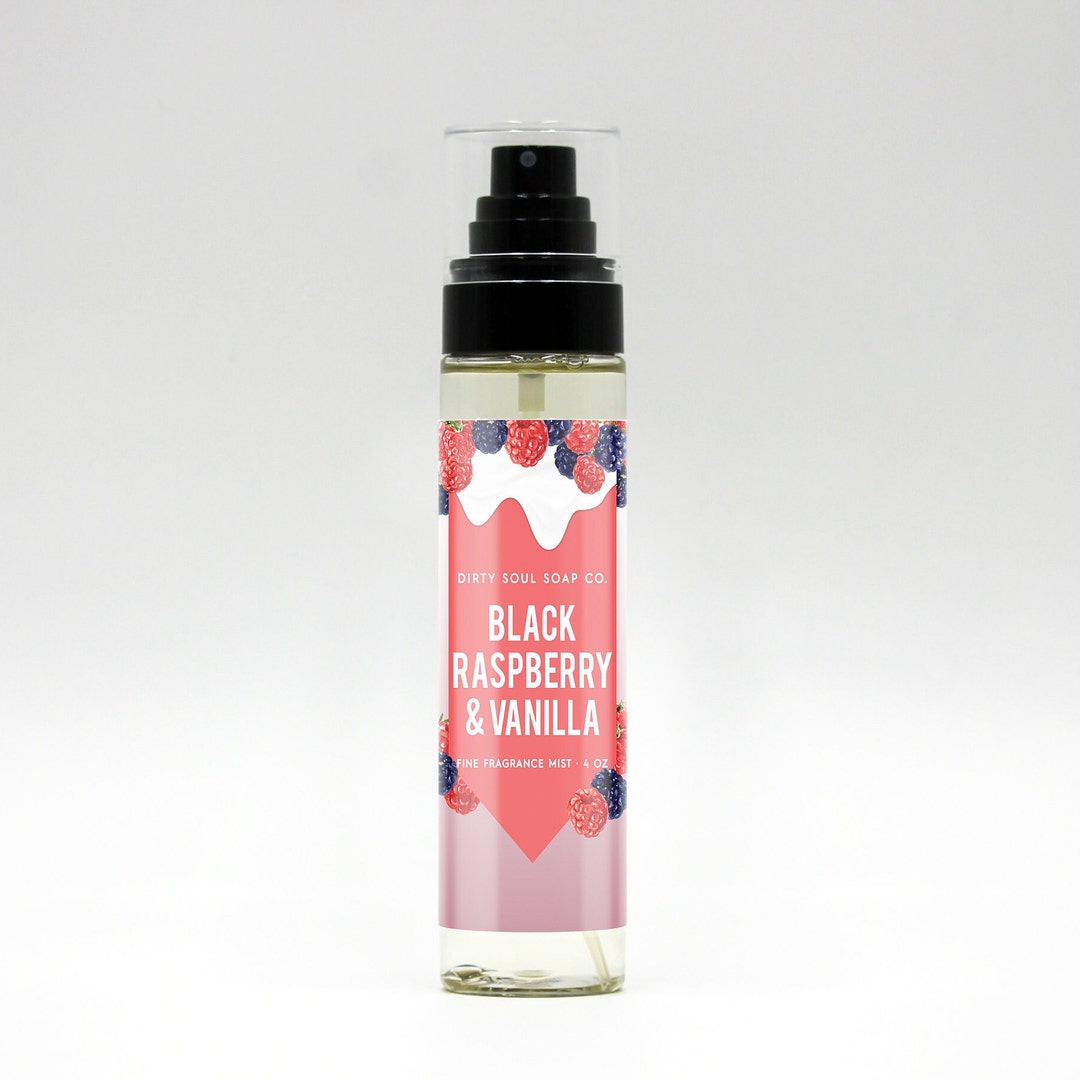 Black Raspberry & Vanilla Body Care Body Spray Perfume Lotion Shower ...