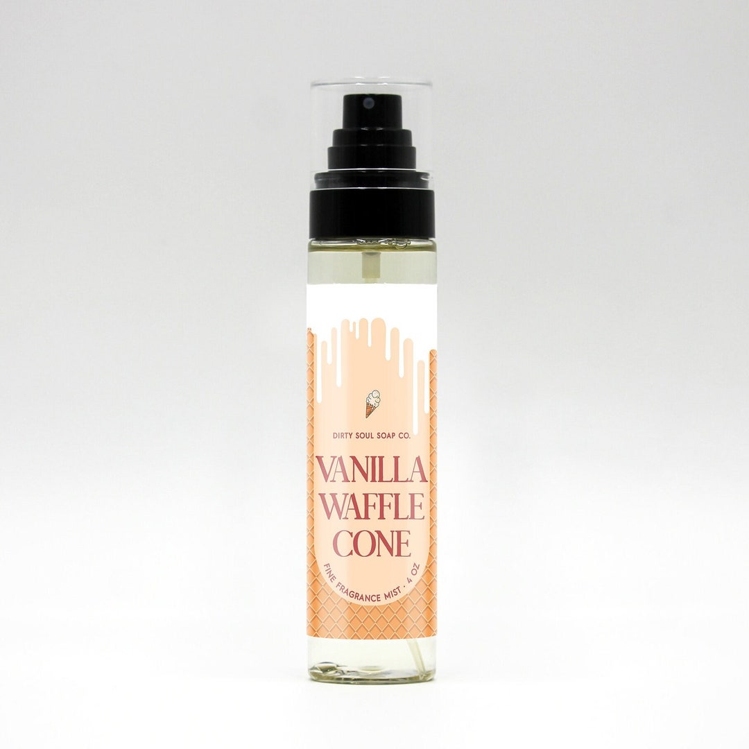 Vanilla Waffle Cone Parfum Mist Perfume Long Lasting Body Mist - Etsy