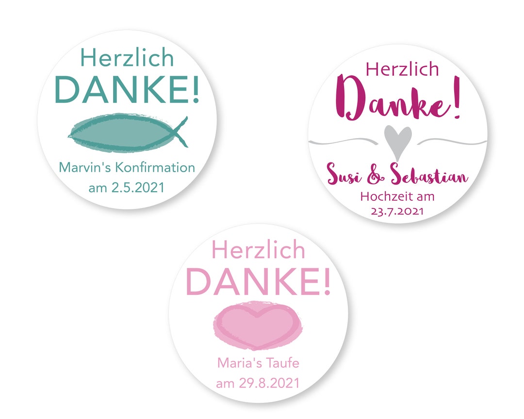 Acknowledgement Sticker for Wedding Birth Baptism - Etsy Australia