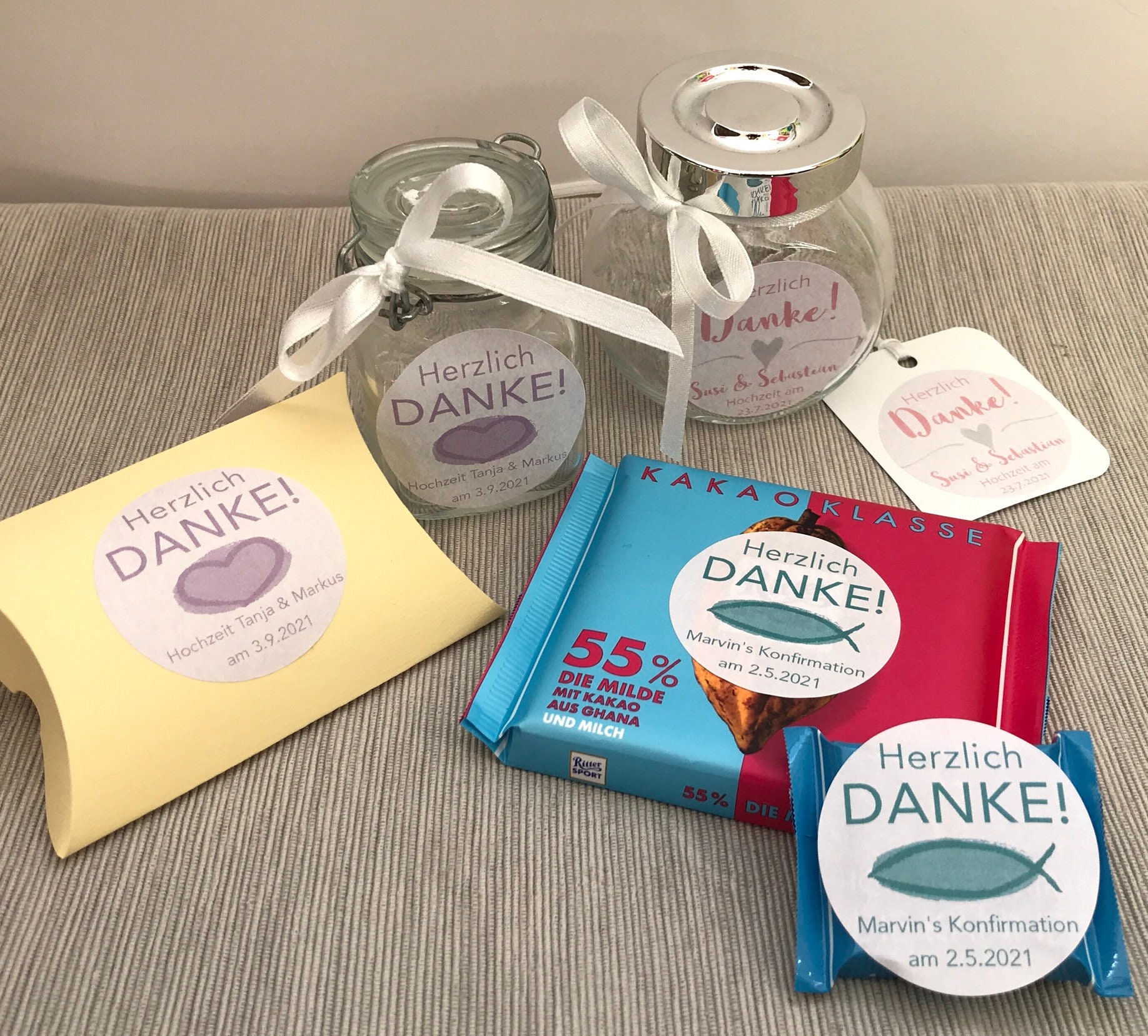 Acknowledgement Sticker for Wedding Birth Baptism - Etsy Australia