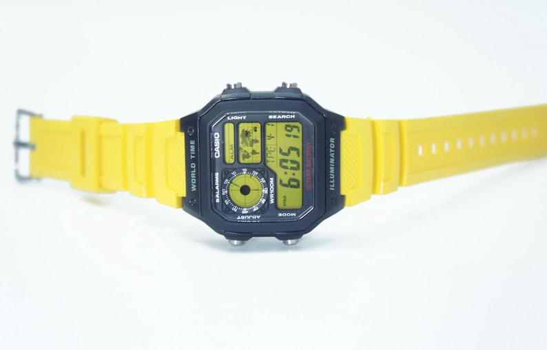 Ready to Ship Casio World Time AE-1200WH Custom Watch Casio Royale Mod ...